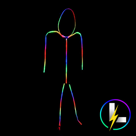 LED STICK FIGURE COSTUMES – Glowy Zoey