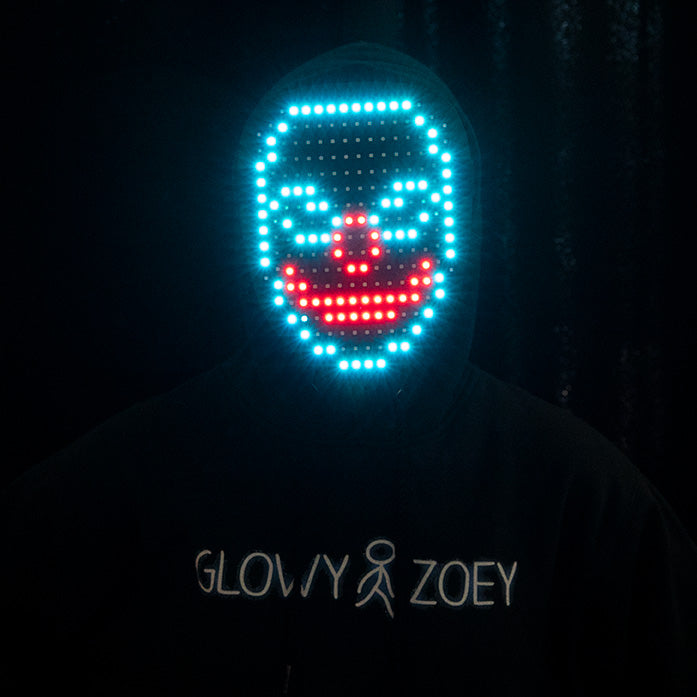 LED Face Changing Mask – Glowy Zoey
