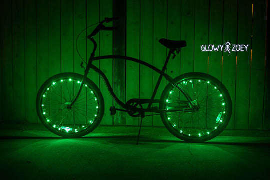 Color Changing LED Bicycle Wheel Lights (2 wheel set) – Glowy Zoey