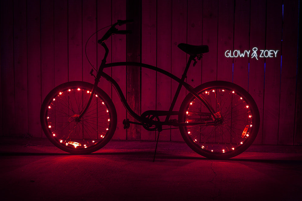 Color Changing LED Bicycle Wheel Lights (2 wheel set) – Glowy Zoey